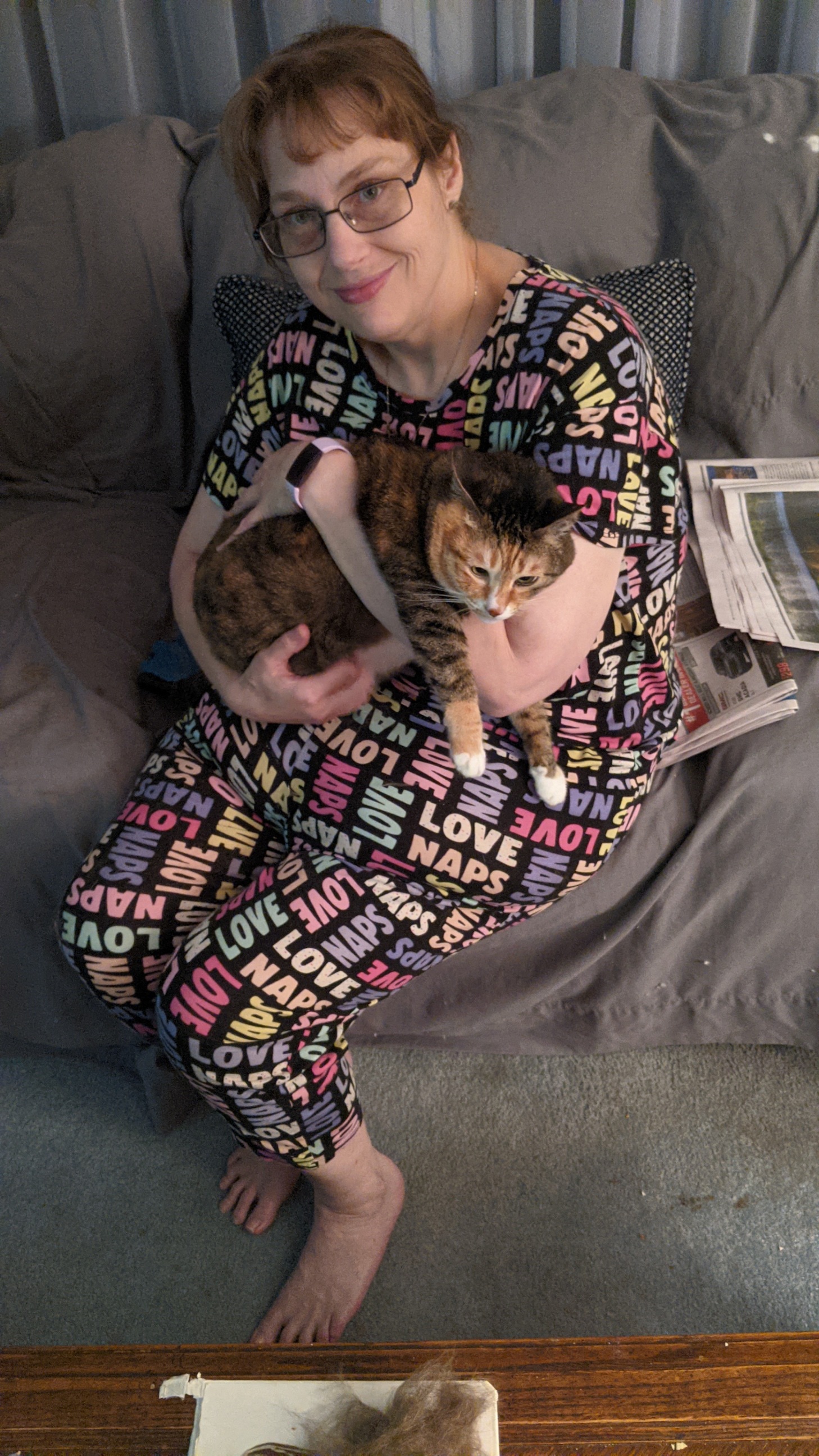 A Girl and Her Cat – Mighty Kool Kats